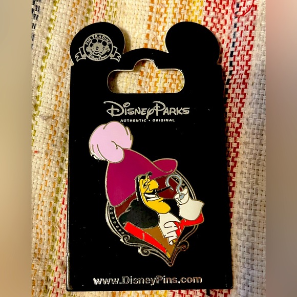 Disney | Accessories | Disney Captain Hook Pin | Poshmark